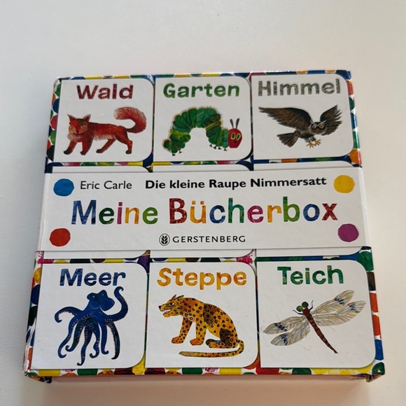 Gerstenberg | Toys | Eric Carle German Childrens Book Box Colorful ...